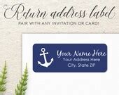 Return Address Labels Address Sticker Envelope Seal Etsy