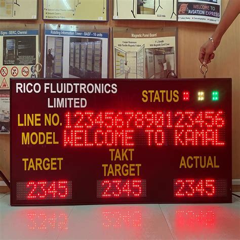 Led Protocol Display Board At 54870 00 Inr In Chennai Kamal And Co