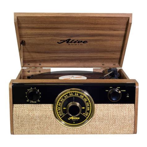 Проигрыватель виниловых пластинок Alive Audio Fusion Light Wood FSN-01 ...