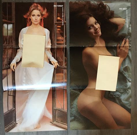 Lot Of 6 • 1973 • Vintage Playboy Centerfolds 4518275671