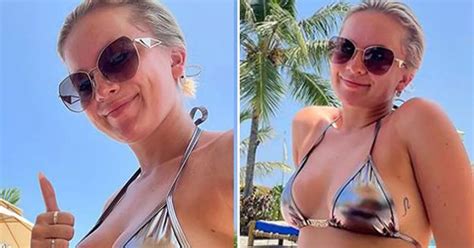 Love Islands Tasha Ghouri Shares Powerful Bloated Bikini Photos And