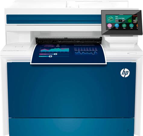 Hp Laserjet Pro Fdw Wireless Color All In One Laser Printer White Blue Ljp Fdw Ra F