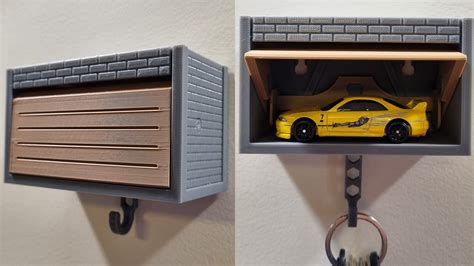 These 3d Printed Key Holders Are Like Personal Hot Wheels Garages
