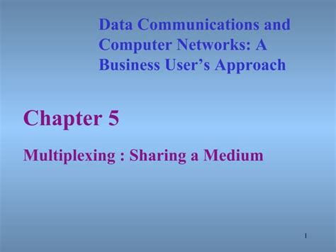 Multiplexing Pdf