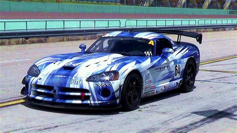 Dodge Viper Acr X 640 Hp Acceleration Top Speed At Nascar Race Track