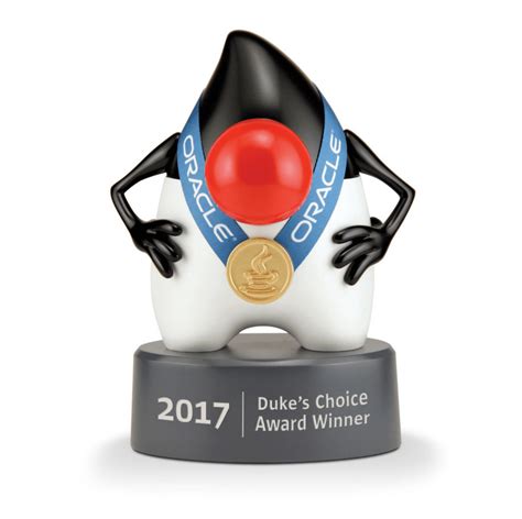 Oracle Java Duke S Choice Award Bruce Fox Custom Mascot Awards