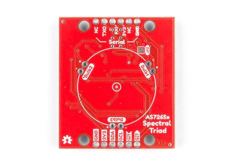 sparkfun triad spectroscopy sensor as7265x qwiic