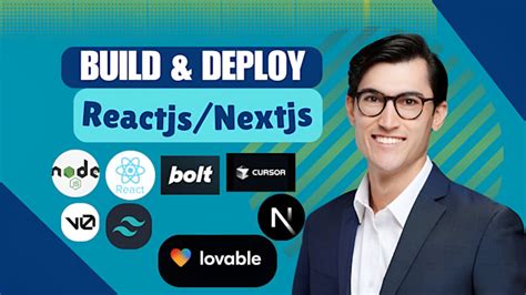 Build React Next Js Using Bolt New Lovable Vo Cursor Ai Shadcn Ui