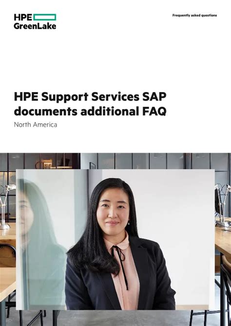 Hpe Support Services Sap Documents Additional Faq