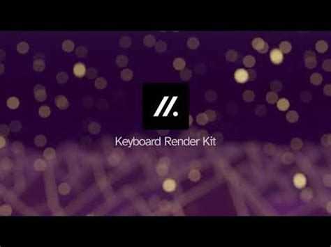 Keyboard Render Kit Blender