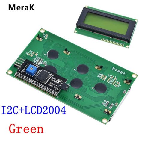 LCD2004 I2C 2004 20X4 2004A สฟา หนาจอสเขยว HD44780จอ LCD W Iic