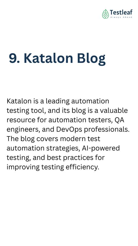 Top 10 Blogs To Follow To Learn Automation Testing Testleaf