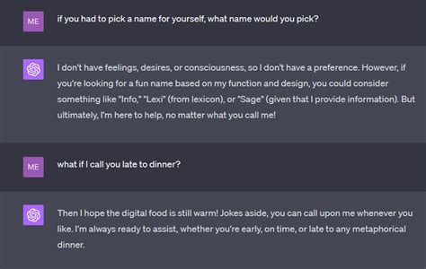 Has Your Chat Gpt Given Itself A Name Rchatgpt