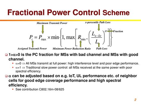 ieee m ul fractional power control ppt download
