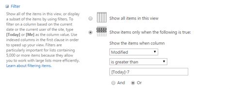 Qazi Arfeen Creating Views Based On Dates