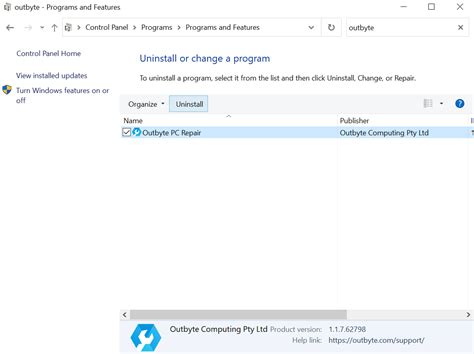 How To Uninstall Outbyte Pc Repair Official Guide