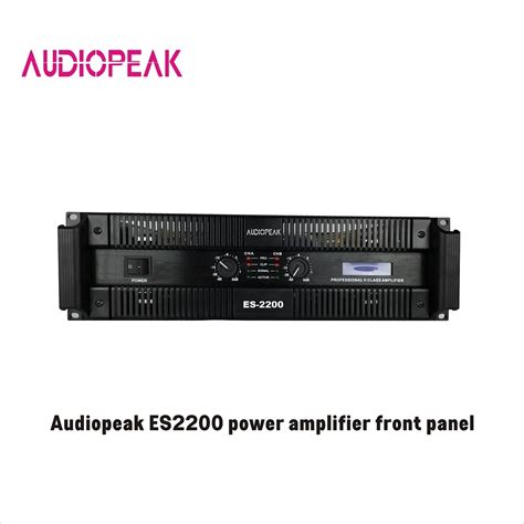 Audiopeak 10000w Toriodal Tranformer Class Td Power Amplifier China