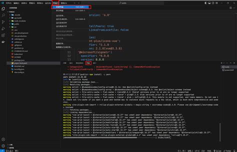 vscode中 npm install 安装依赖包太慢了，一直加载不出来问题解决 颍2333 博客园