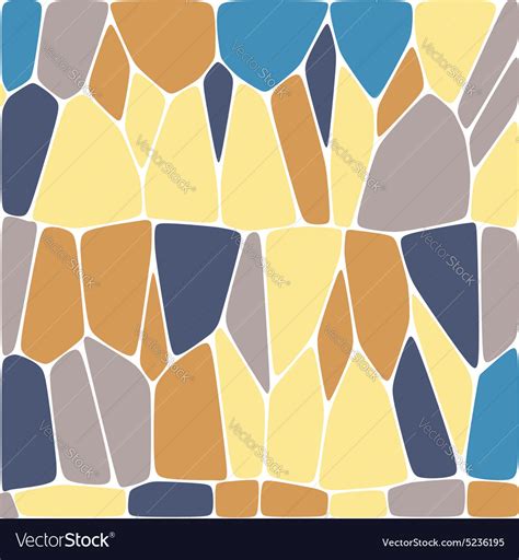 Stone Cladding Sidewalk Pavement Royalty Free Vector Image