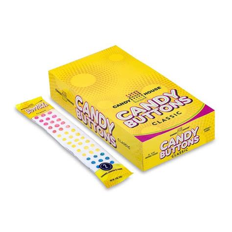 Candy House Candy Buttons 24 Count Bulk Candy Store
