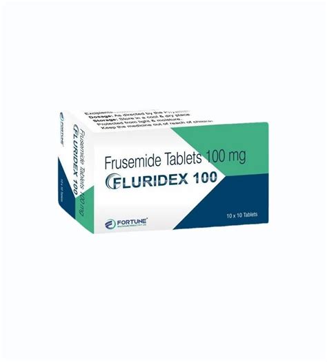 Fluridex Frusemide 100mg Tablets At ₹ 80strip Lasix Tablet In Nagpur