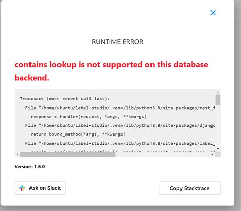 Renaming Labels Error On Postgresql · Issue 3330 · Humansignallabel