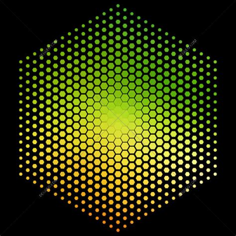 download hexagonal gradient pattern