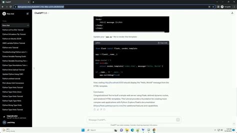Python Web Server Frameworks Youtube