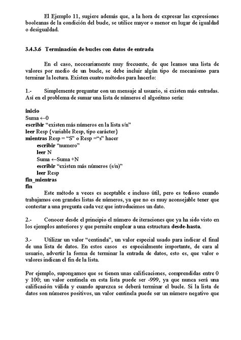 Algoritmos y programas página