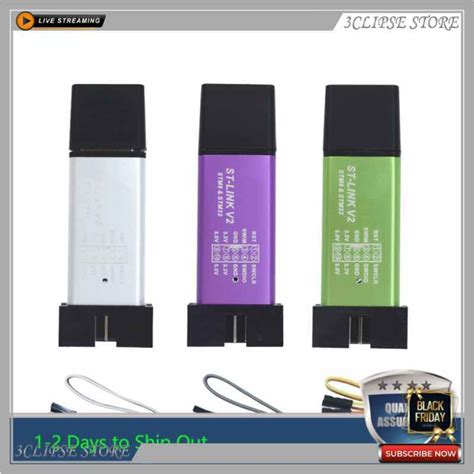 Promo St Link V2 Programming V2 Mini Stm8 Stm32 Emulator Diskon 13 Di