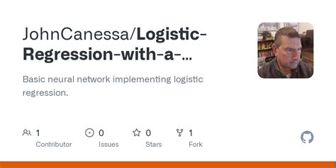 GitHub JohnCanessa Logistic Regression With A Neural Network Basic Neural Network