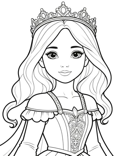 Princess Coloring Page By Serena7718 On Deviantart