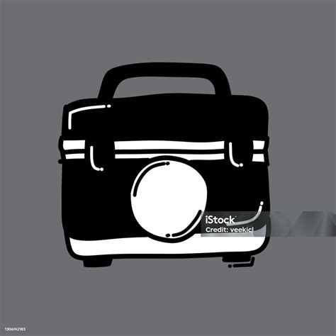 의료 가방 낙서 벡터 아이콘 그리기 스케치 일러스트레이션 손 그린 선 Eps10 가방에 대한 스톡 벡터 아트 및 기타 이미지 가방 그리기 낙서 드로잉 Istock