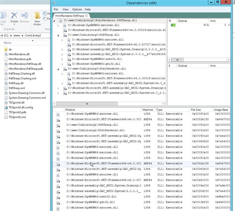 deployment could not load file or assembly when all dependency