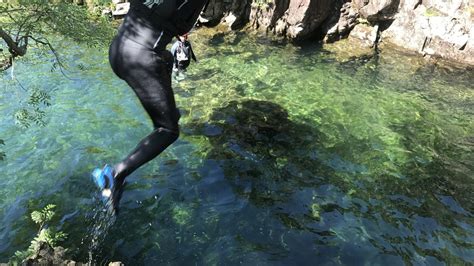 Ghyll Scrambling In The Lake District