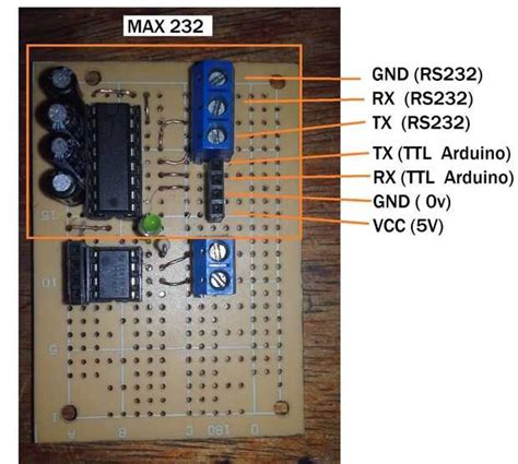 maestro modbus rtu con arduino via rs232 paso 2 max232