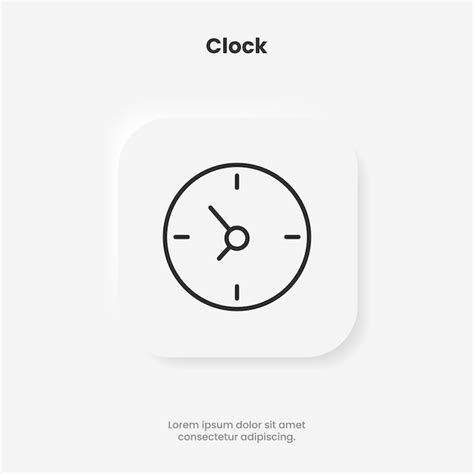 premium vector 3d time and clock icon for date time era duration