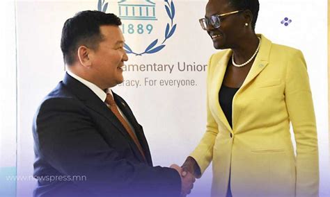 УИХ ын дэд дарга Л Мөнхбаатар ОУПХ ны Ерөнхийлөгч Тулия Эксонтой уулзлаа