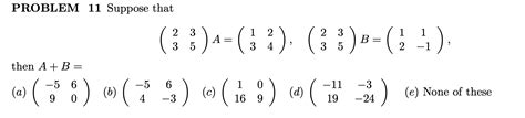 Solved PROBLEM Suppose That Chegg