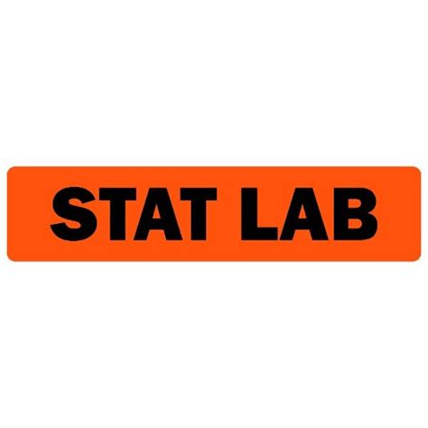Stat Lab Healthcare Labels Free Shipping