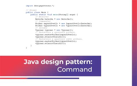 Návrhové Vzory Java Command Design Pattern Msgprogramatorsk