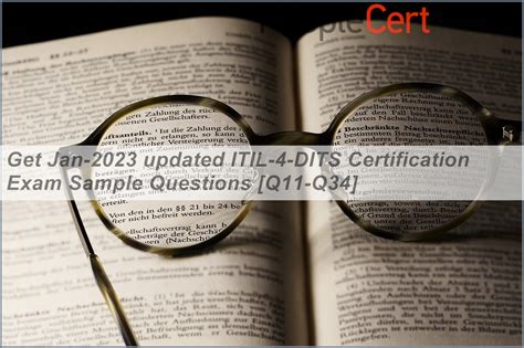 Get Jan 2023 Updated Itil 4 Dits Certification Exam Sample Questions [q11 Q34] Test4sure