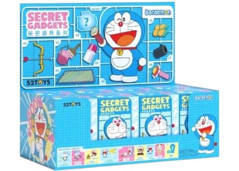 52toys Doraemon Secret Gadgets Series Figure Sealed Case 8 Blind Box Us