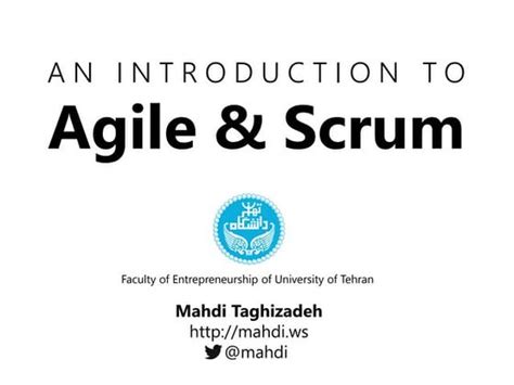 Introduction To Scrum Pptx