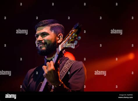 Lead Guitarist Nino Baliardo Of The Spanish French Flamenco Band The
