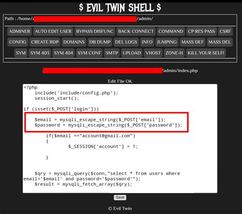 cara patch bug bypass admin bypass sql login