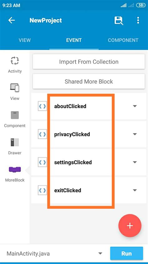 Custom Pop Up Menu In Tool Bar In Sketchware Add SourceDirectly Sketchware Expert