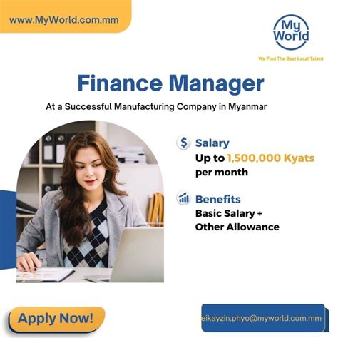 Ei Kay Zin Phyo On Linkedin Financemanager Jobvancancy2023 Opportunity Myanmar