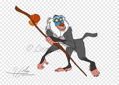 Rafiki Simba Drawing ~ Lion King Simba Drawing Tattoo Collar Rafiki