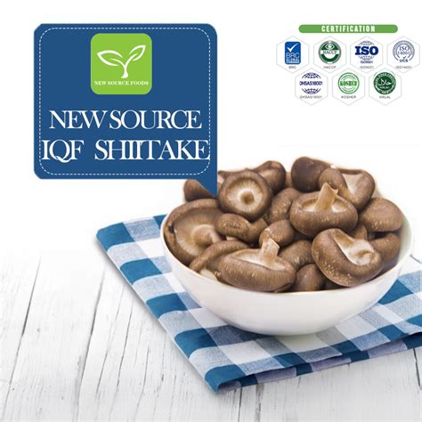 Frozen Shiitake Mushrooms Quality Frozen Fruits And Vegetables Supplier From China New